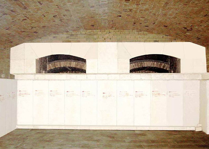 فرن زجاجي أوتوماتيكي صغير الحجم سعة 50 طنًا